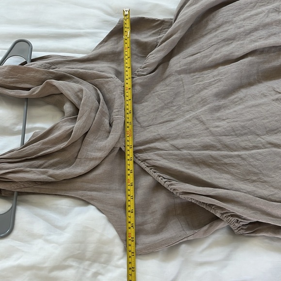 Dresses | Nwot Unique Linen Dress | Poshmark